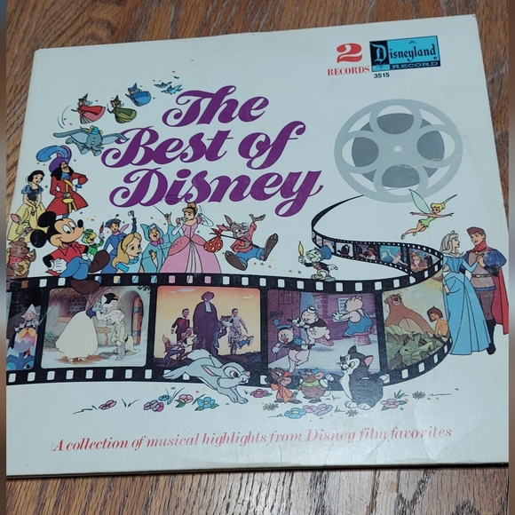 Disney | Other | Vintage The Best Of Disney Vinyl 2 Set | Poshmark